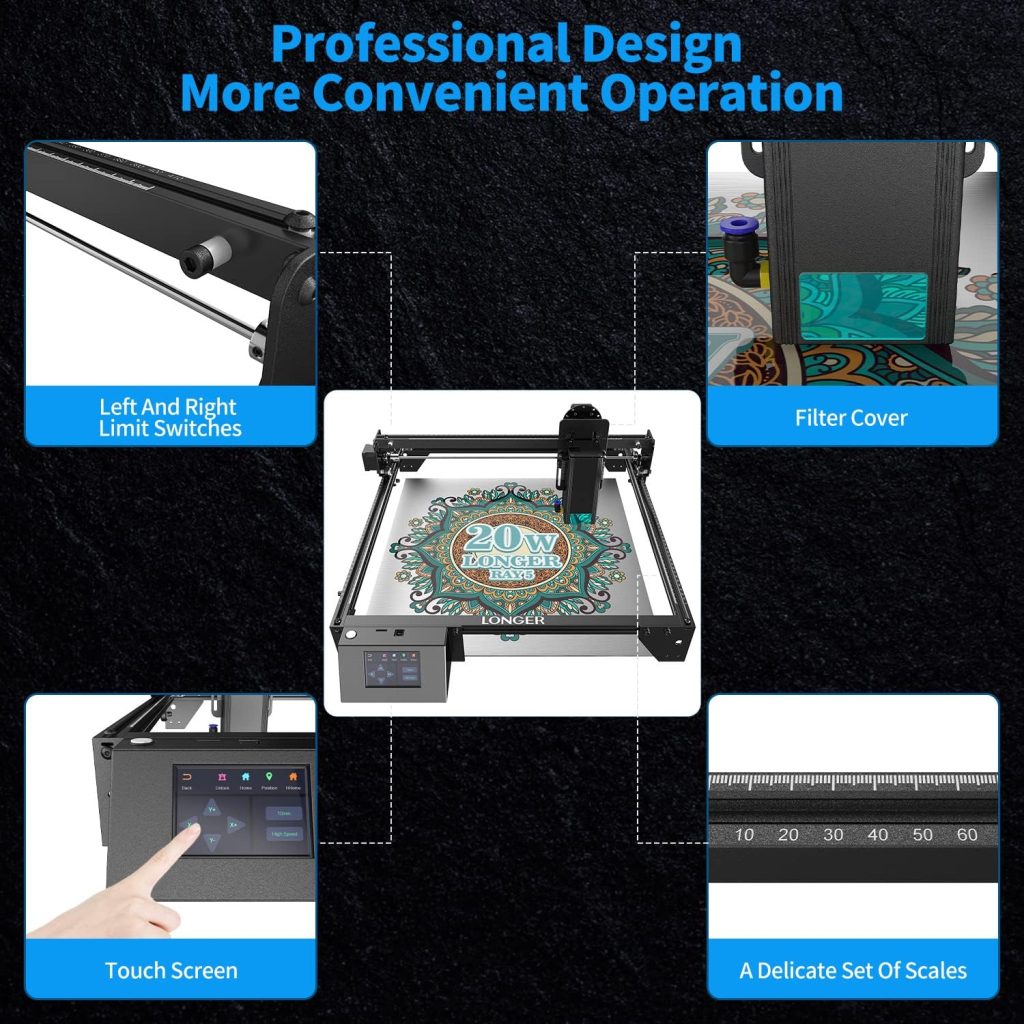 LONGER RAY5 130W Laser Engraver Review – Laser Die Cutter